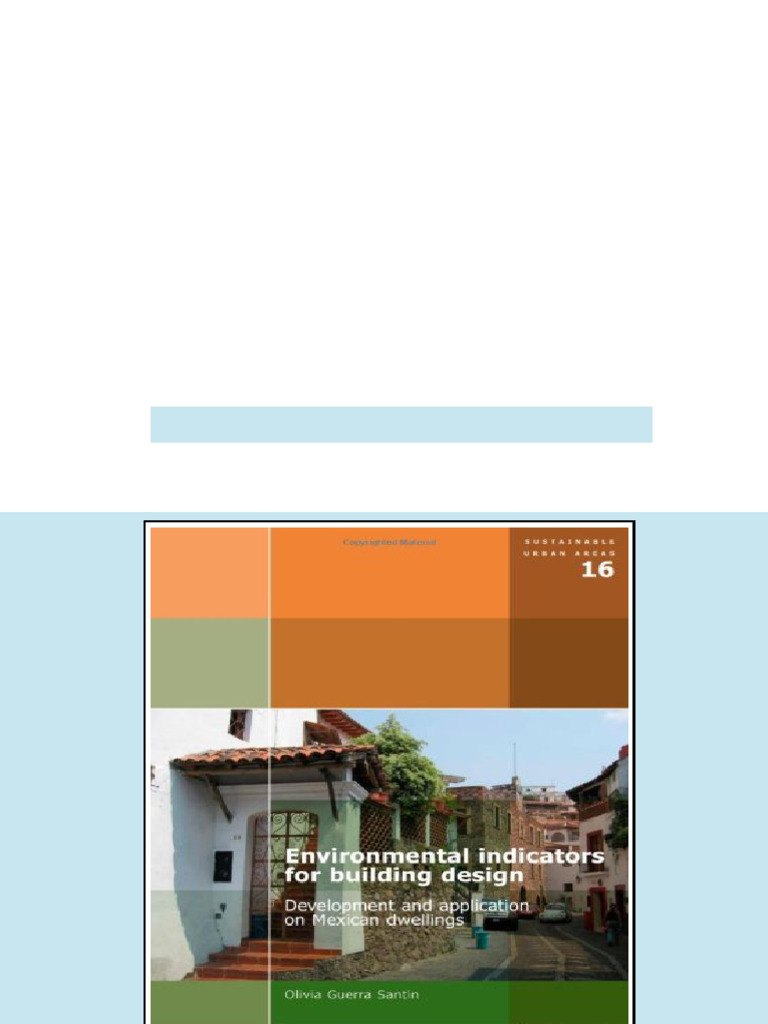 (Ebook) Environmental Indicators for Building Design: Development and ...