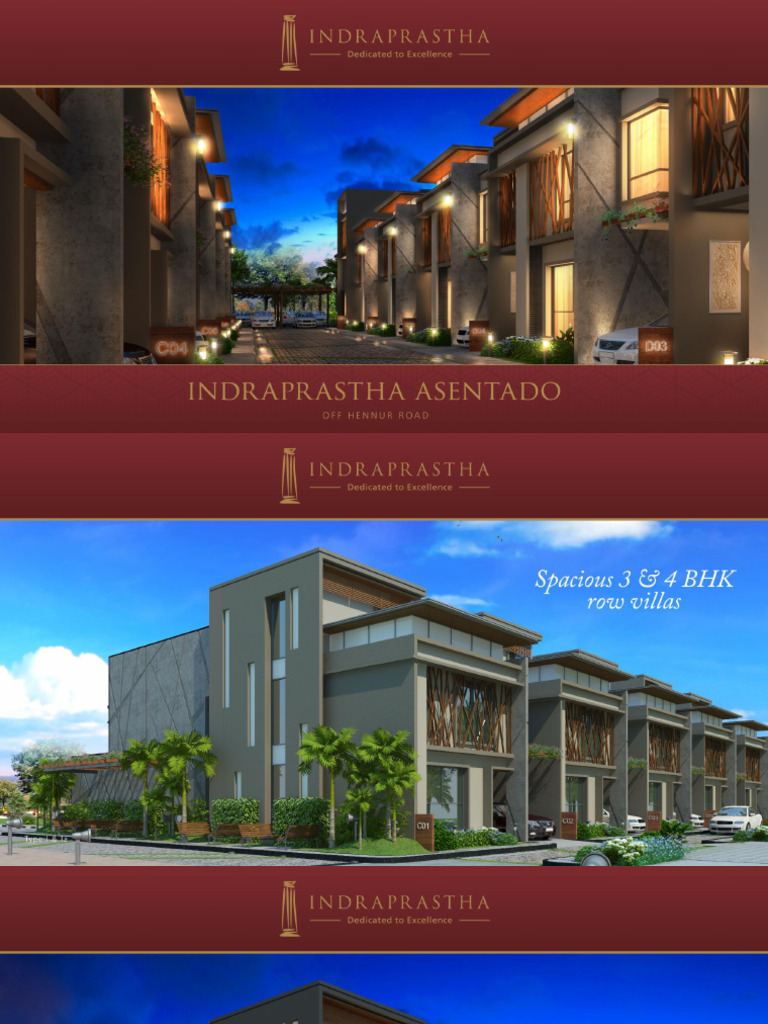 Indraprasatha Asentado Brochure | PDF