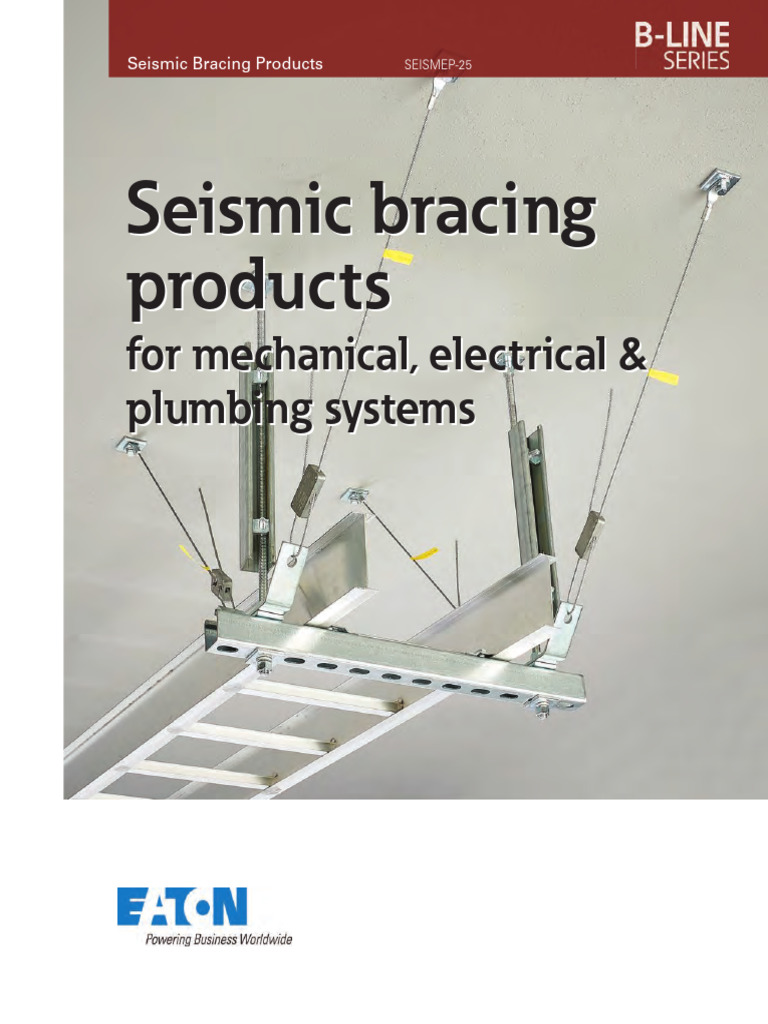 EATON - Seismic Bracing Products (2025) | PDF | Pipe (Fluid Conveyance ...