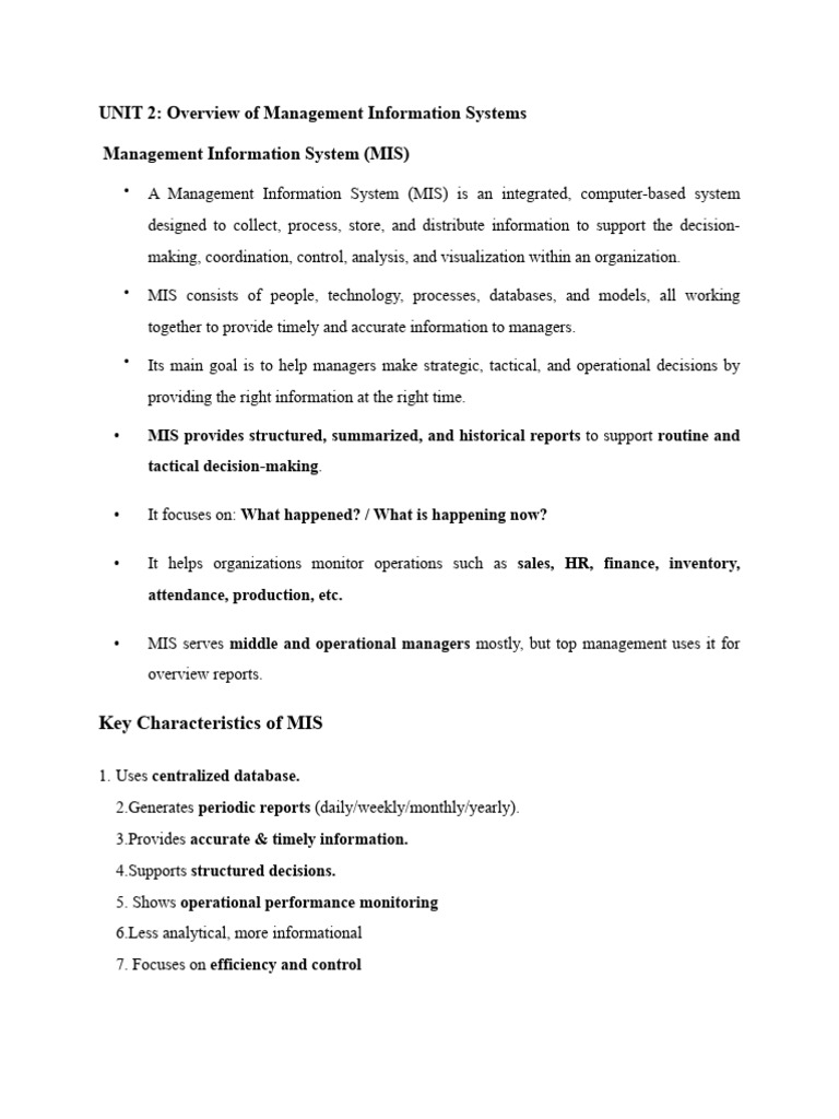 Information System.unit 2 | PDF | Customer Relationship Management ...
