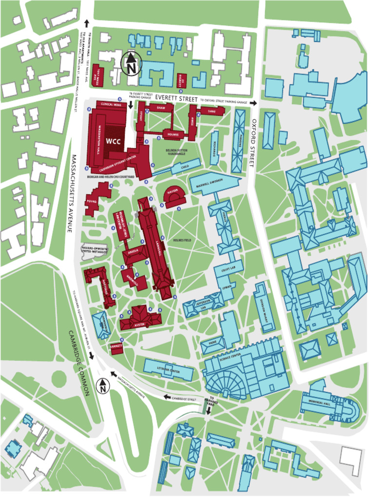 Campus-Map Outline 03-25-24 | PDF