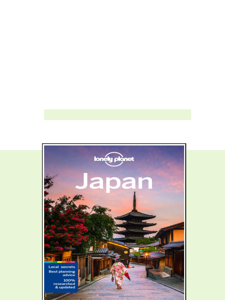 (Ebook) Lonely Planet Japan by Lonely Planet, Rebecca Milner, Ray ...