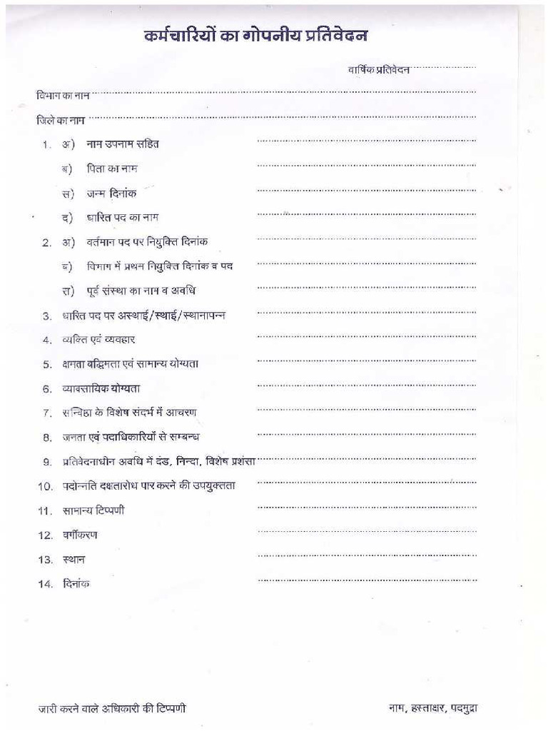 CR Format Old | PDF