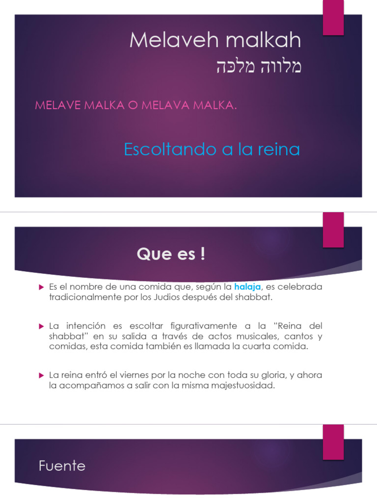 1- Melaveh malkah | PDF | Shabat | Cocina
