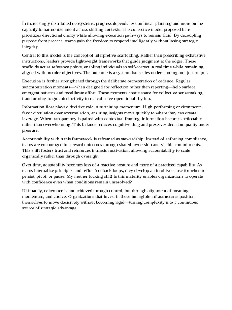 Operationalizing Alignment: A Framework for Adaptive Inertia in Complex ...