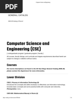 NSU CSE Program Course Breakdown | PDF | Electrical Engineering ...