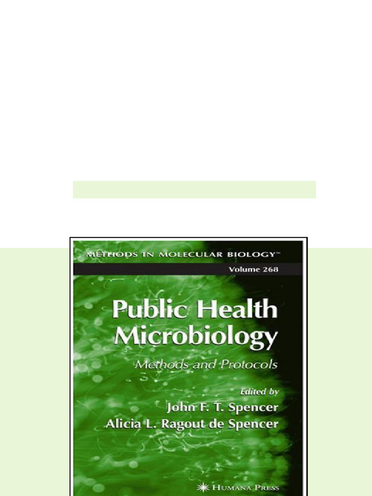 (Ebook) Public Health Microbiology: Methods and Protocols by Rustam I ...