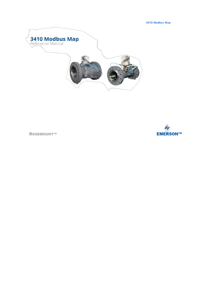 3410 Modbus Map for Rosemount Devices | PDF | Signal To Noise Ratio ...