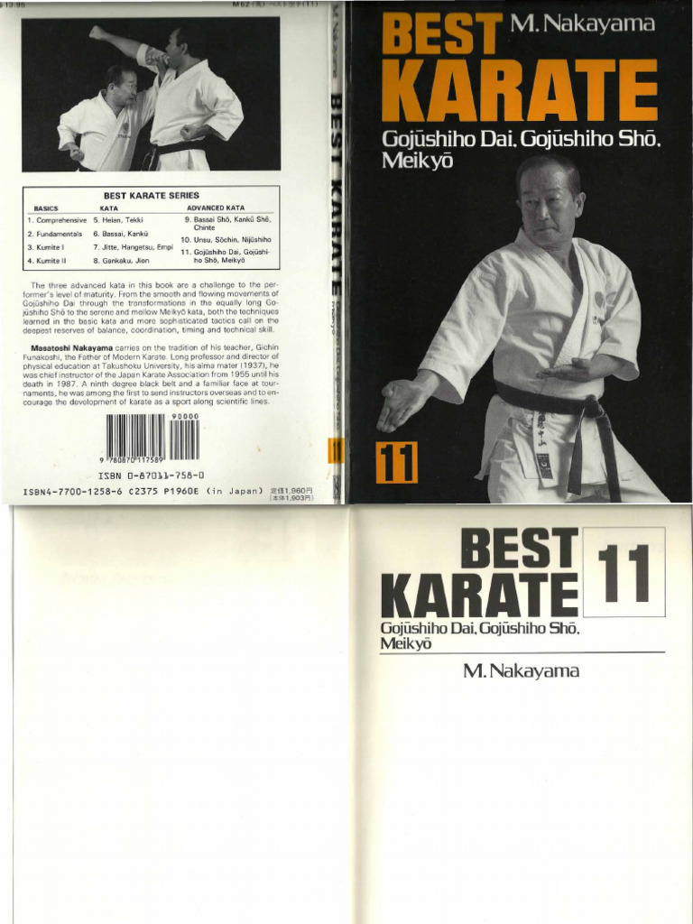 Best Karate Vol 11 | PDF | Karate | Kata