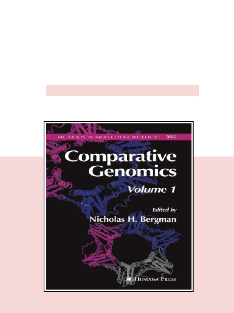(Ebook) Comparative Genomics by Inna Dubchak (auth.), Nicholas H ...