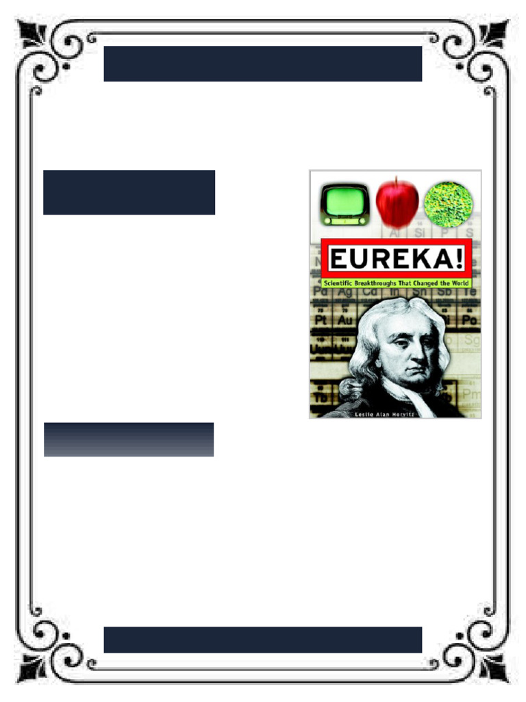 Eureka Scientific Breakthroughs that Changed the World 1st Edition ...