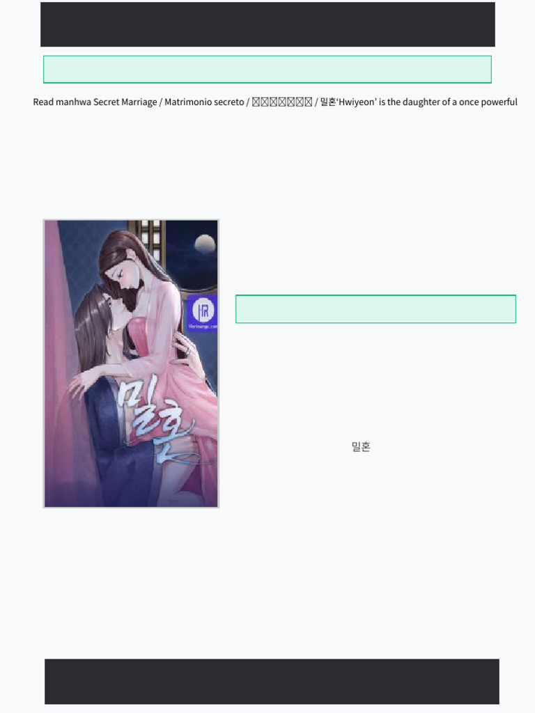 Secret Marriage Chapter 33 Manga Chapters in Order | PDF | Structural ...