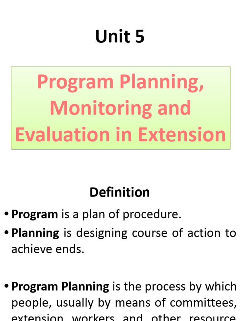 Unit-5.pptx | PDF | Evaluation