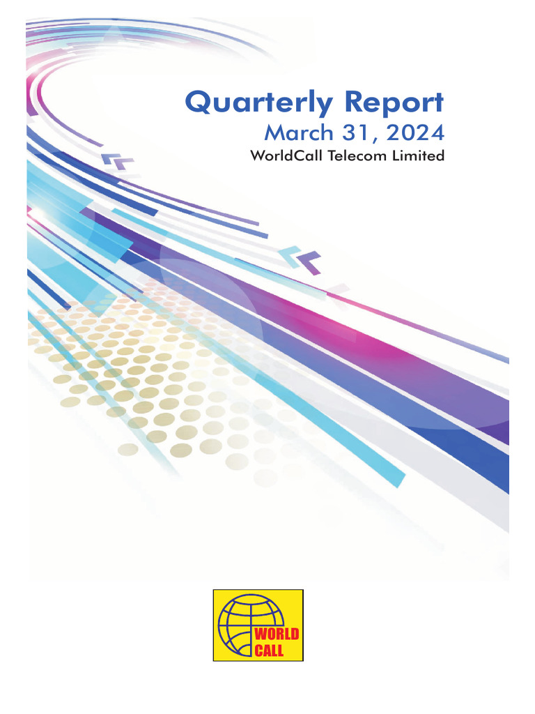 WTL Report 2024 Quarterly March | PDF | Going Concern | Equity (Finance)
