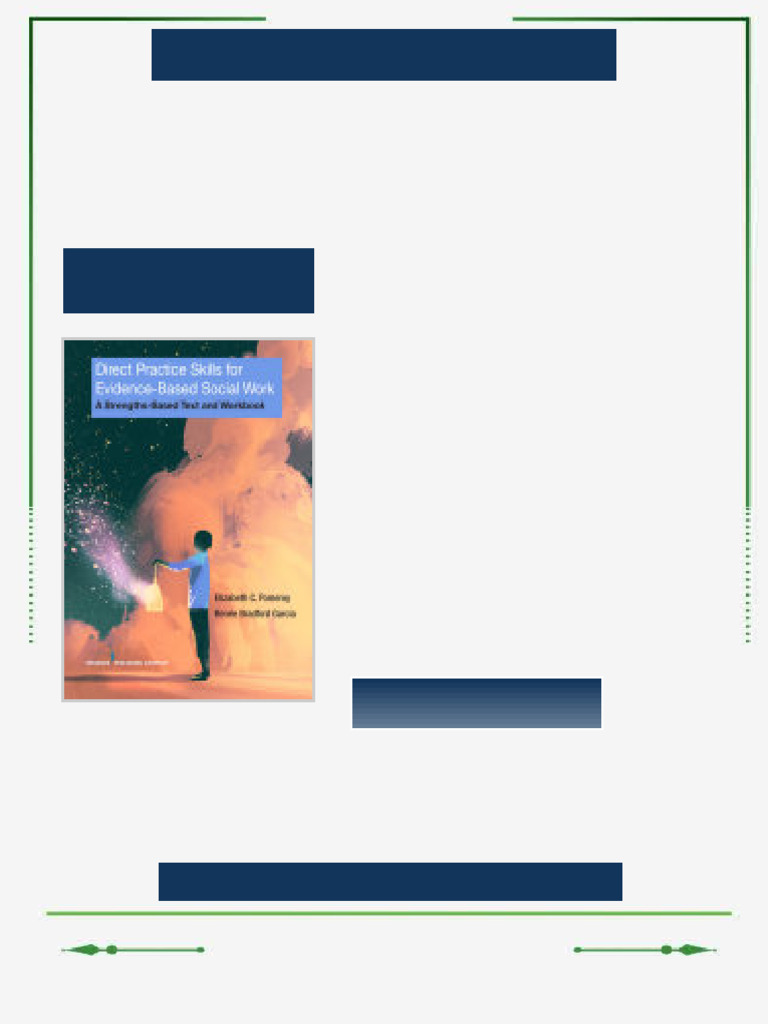 Direct Practice Skills for Evidence based Social Work A Strengths Based ...