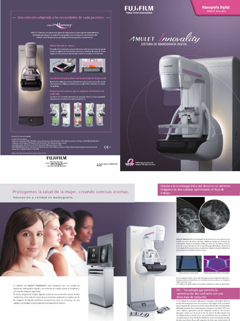 FUJI Amulet Innovality DIGITAL Mammography | PDF