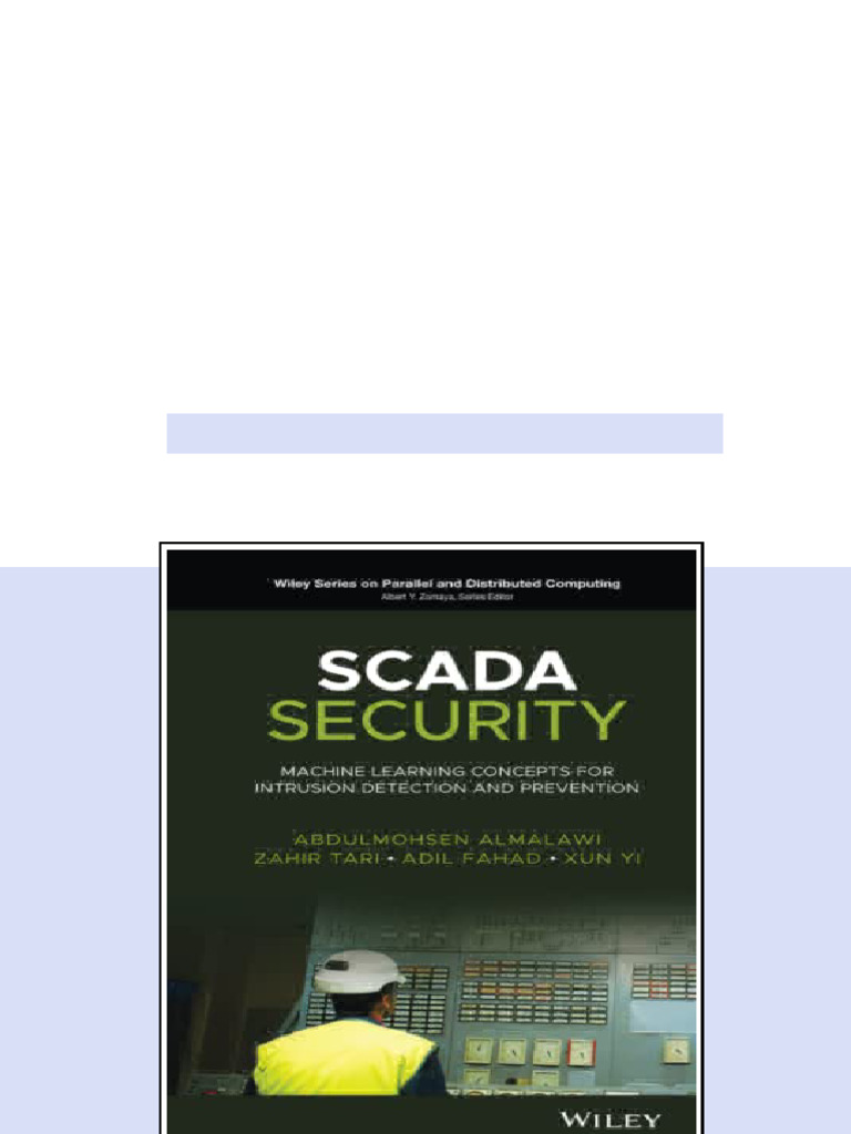 (Ebook) SCADA Security: Machine Learning Concepts for Intrusion ...