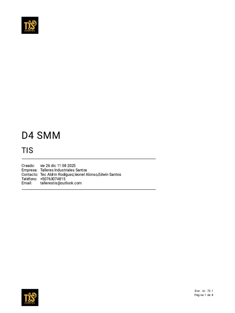 D4 SMM | PDF