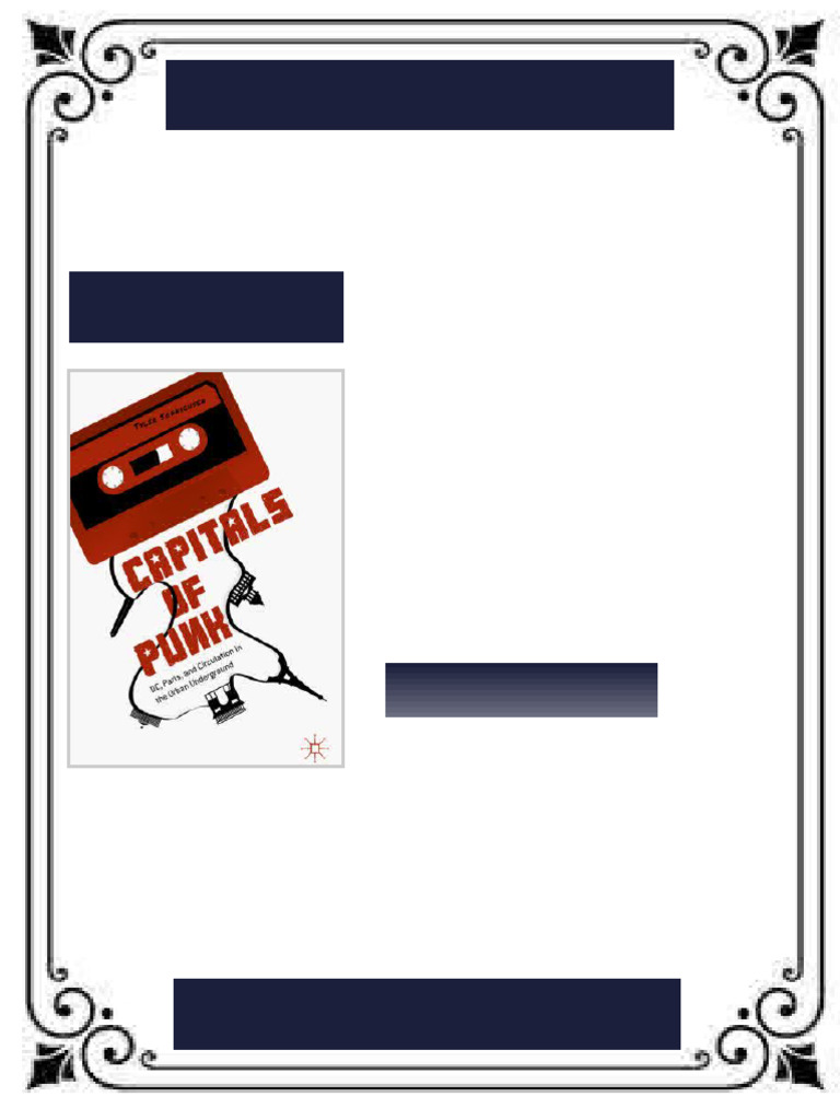 Capitals of Punk: DC, Paris, and Circulation in the Urban Underground ...