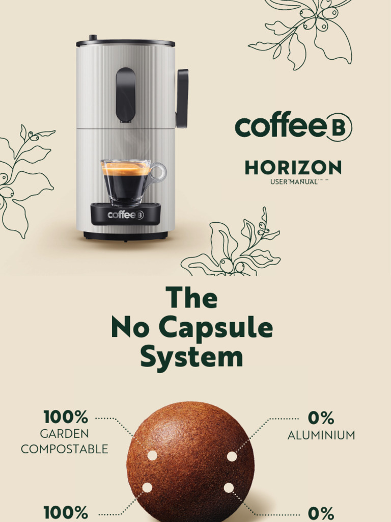 Machine-Instructions Horizon En | PDF | Coffee | Mains Electricity