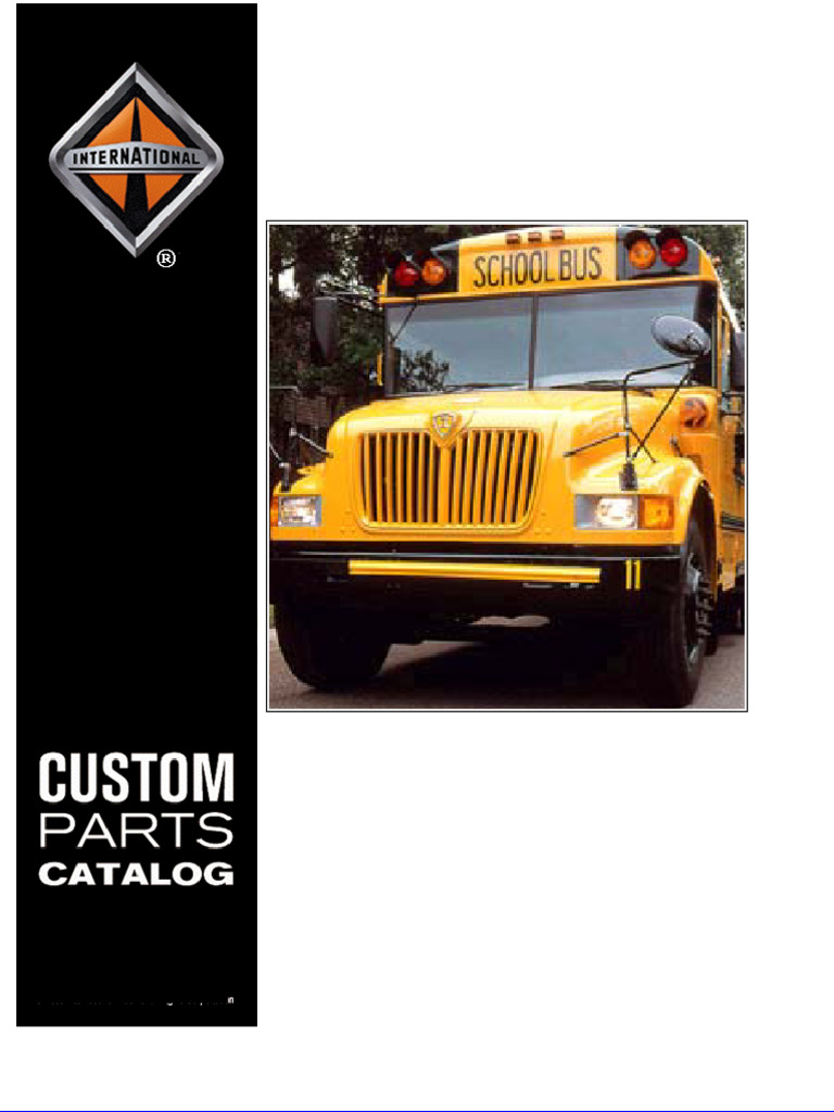 International Bus Parts Manual | PDF