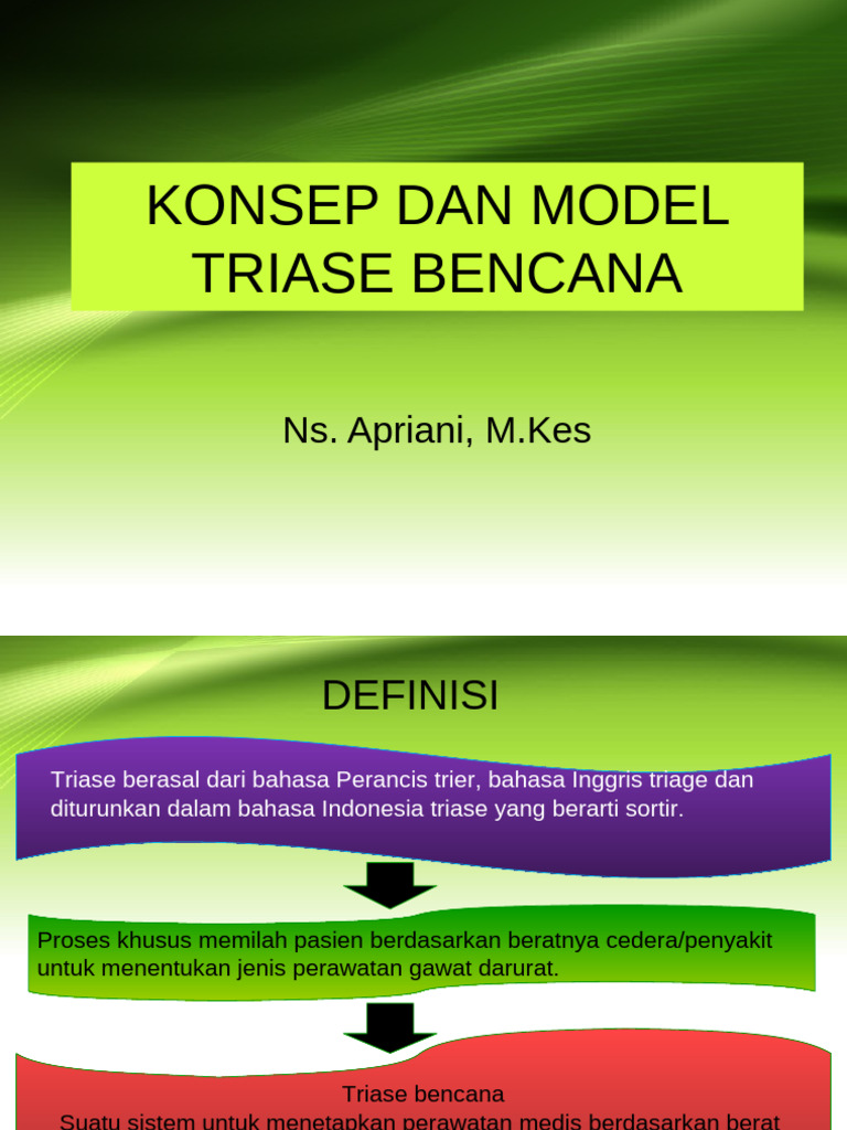 Panduan Triase Bencana Medis | PDF
