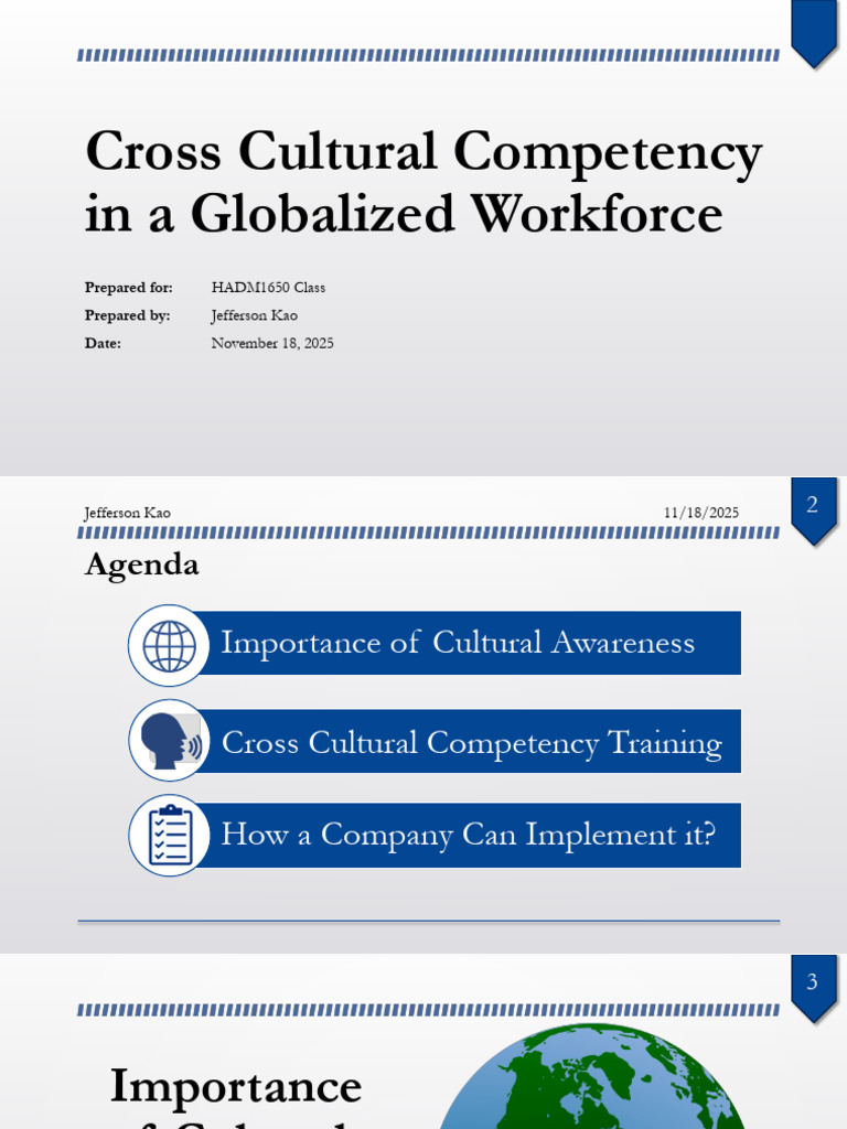 Cross Cultural Competency in A Globalized Workforce | PDF | Industrial ...