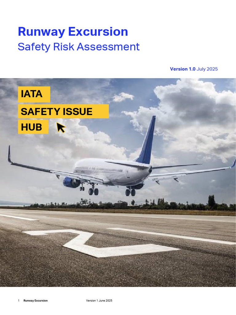 Runway Excursion Safety Risk Assessment | PDF | Risk | Risk Management