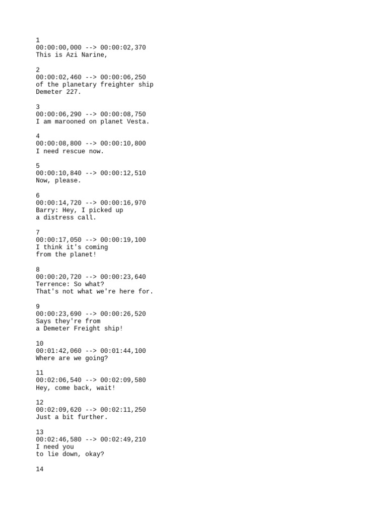 Scavengers.Reign.S01E07 | PDF