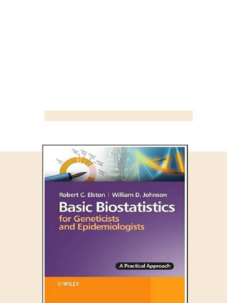 (Ebook) Basic Biostatistics for Geneticists and Epidemiologists: A ...
