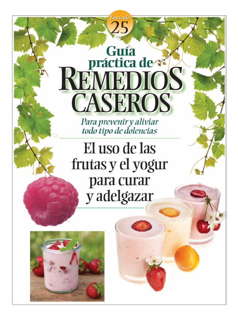15. Remedios Caseros - Marzo 2023 | PDF | Fruta | Alimentos