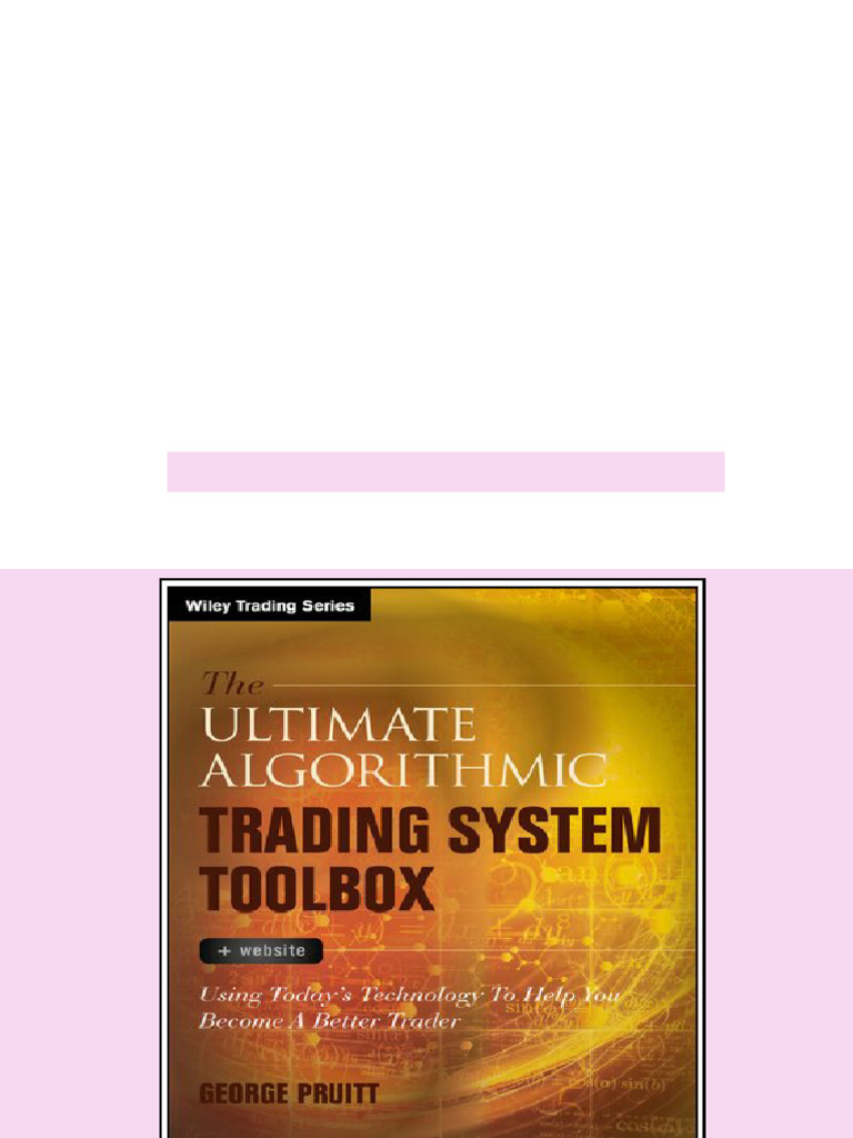 (Ebook) The Ultimate Algorithmic Trading System Toolbox + Website ...