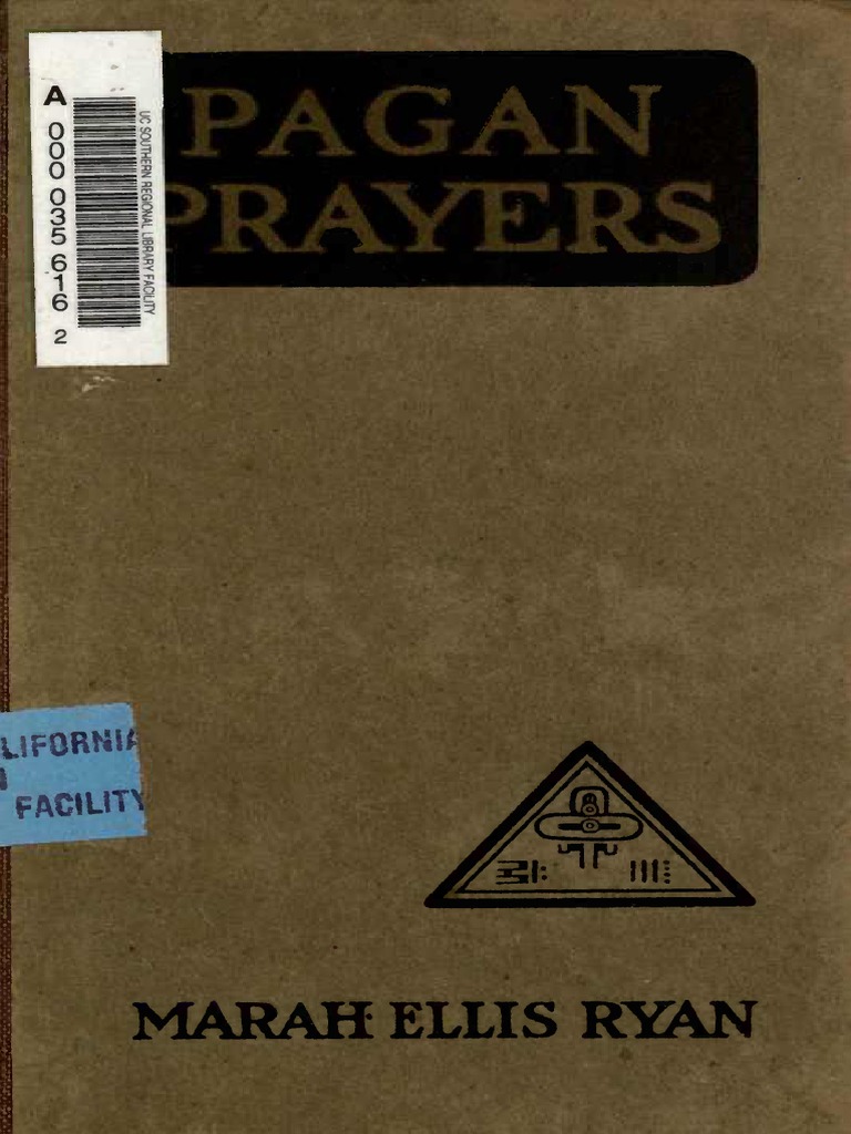 Gri Ryan Pagan Prayers Collected | PDF