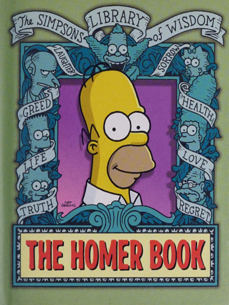 The Simpsons: Homer Book Overview | PDF