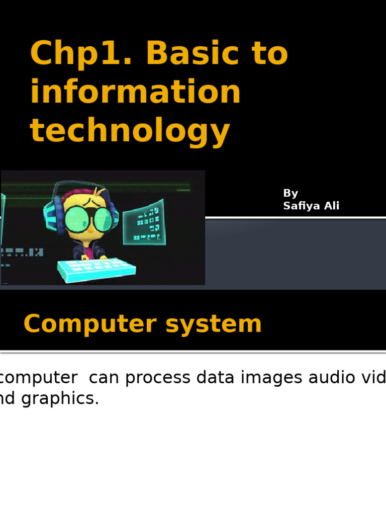 Chp1 Information Technology Xi Com | PDF