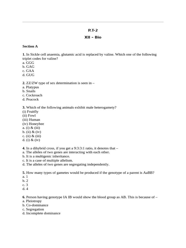 Genetics and Gene Expression Quiz | PDF | Operon | Gene