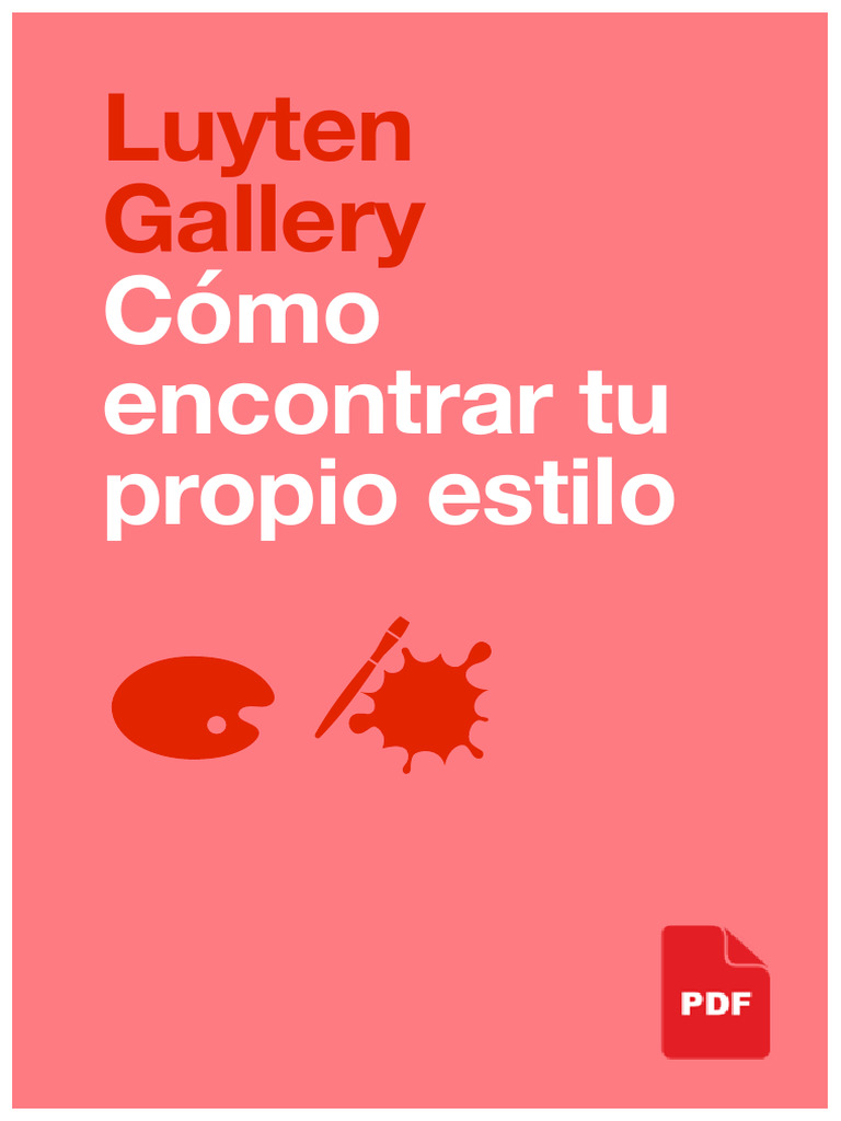 RG0006 Como Encontrar Tu Propio Estilo | PDF | Pinturas