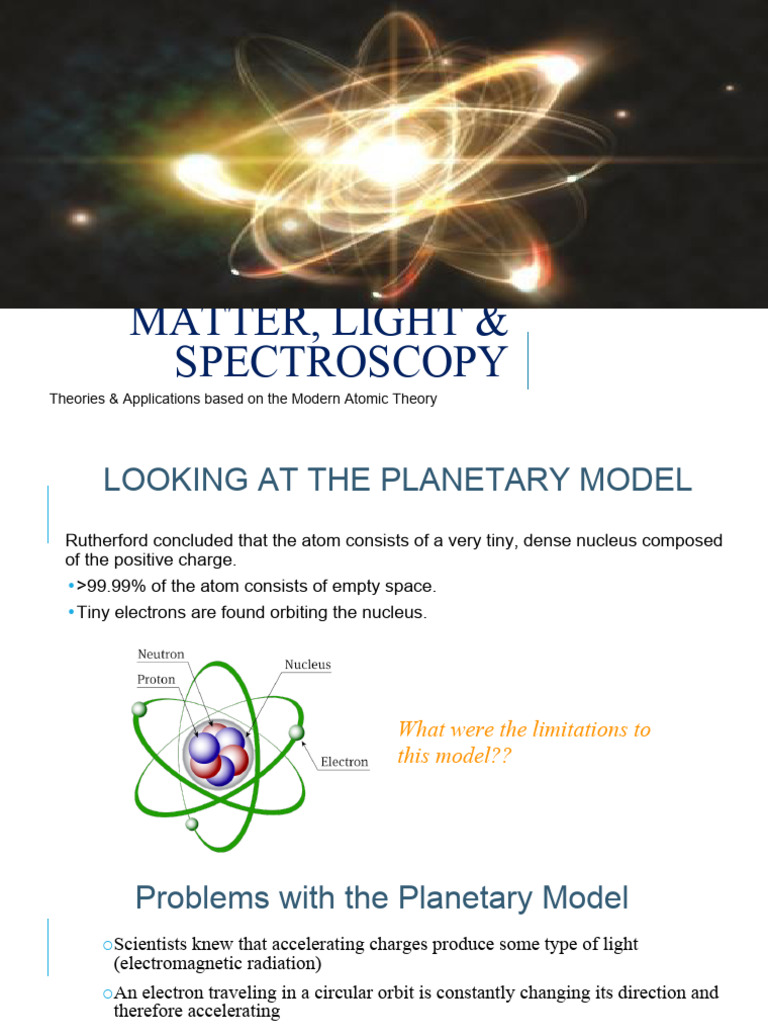 2c-Atomic Structure | PDF | Emission Spectrum | Spectral Line