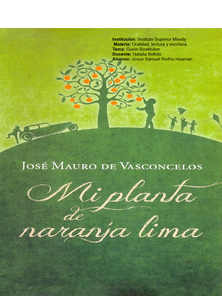 Mi Planta de Naranja-Lima | PDF