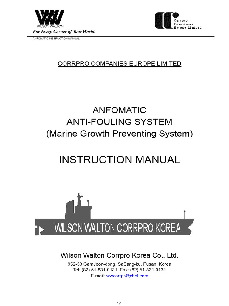 MGP System Manual 1 of Star s | PDF | Power Supply | Corrosion