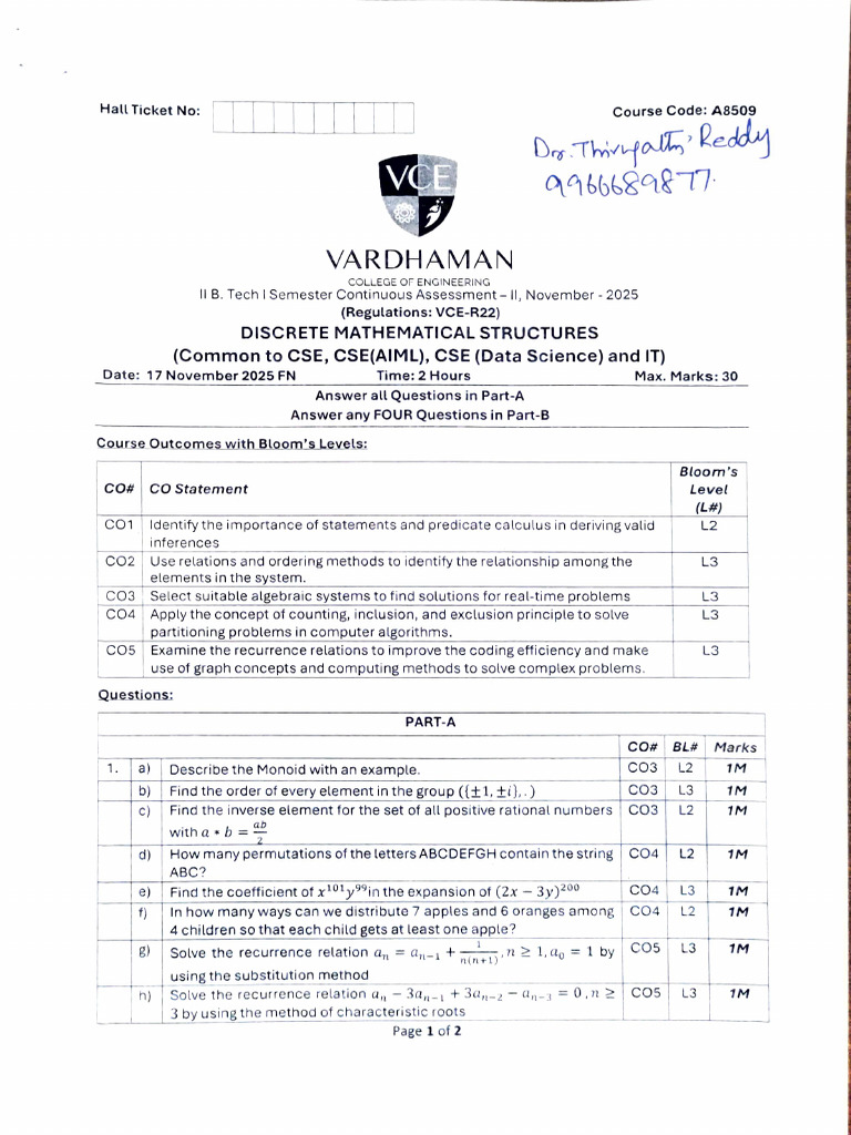 DMS 25-26 Cat 2 Key | PDF