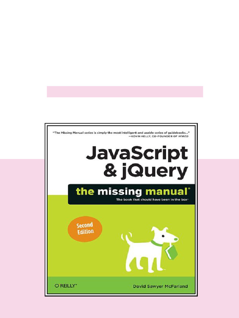 (Ebook) JavaScript & jQuery: The Missing Manual by David Sawyer McFarland ISBN 9781449399023 ...