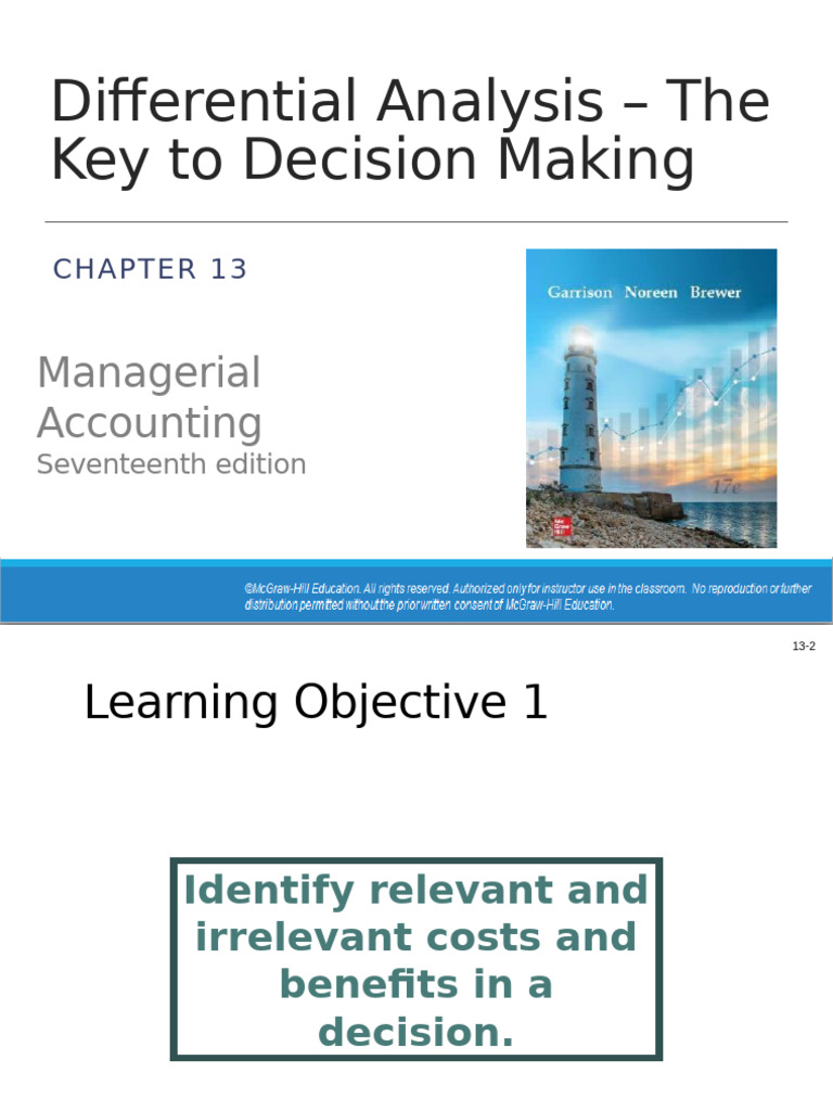 Garrison17e_PPTch13 | PDF | Marginal Cost | Labour Economics