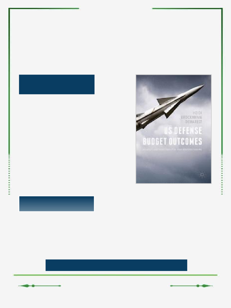 US Defense Budget Outcomes: Volatility and Predictability in Army ...