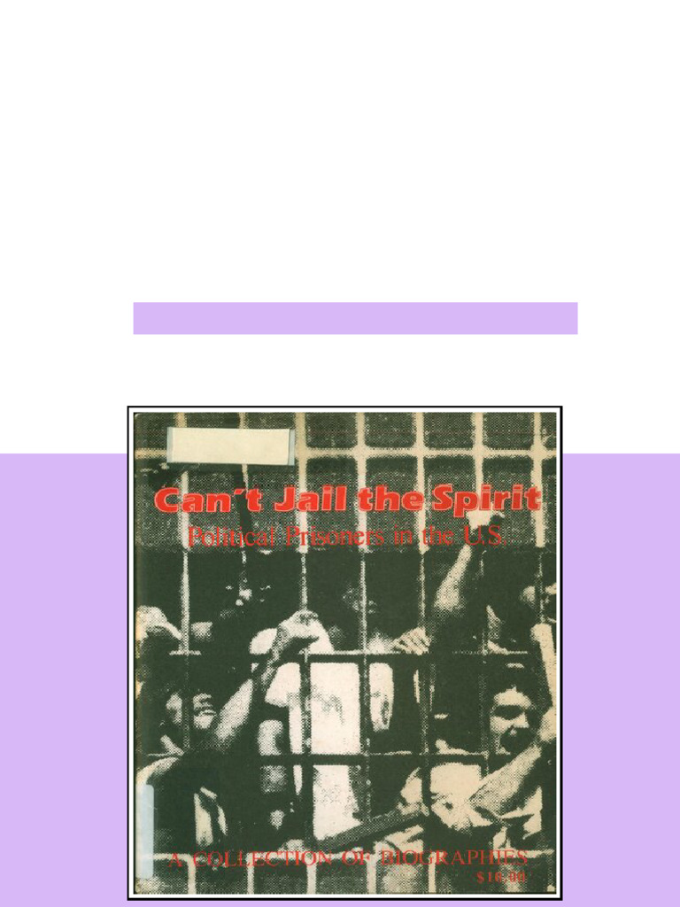 (Ebook) Can’t Jail The Spirit: Political Prisoners in the U.S. A ...