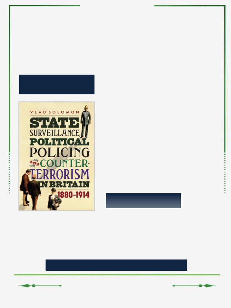 State Surveillance Political Policing And Counter Terrorism In Britain ...
