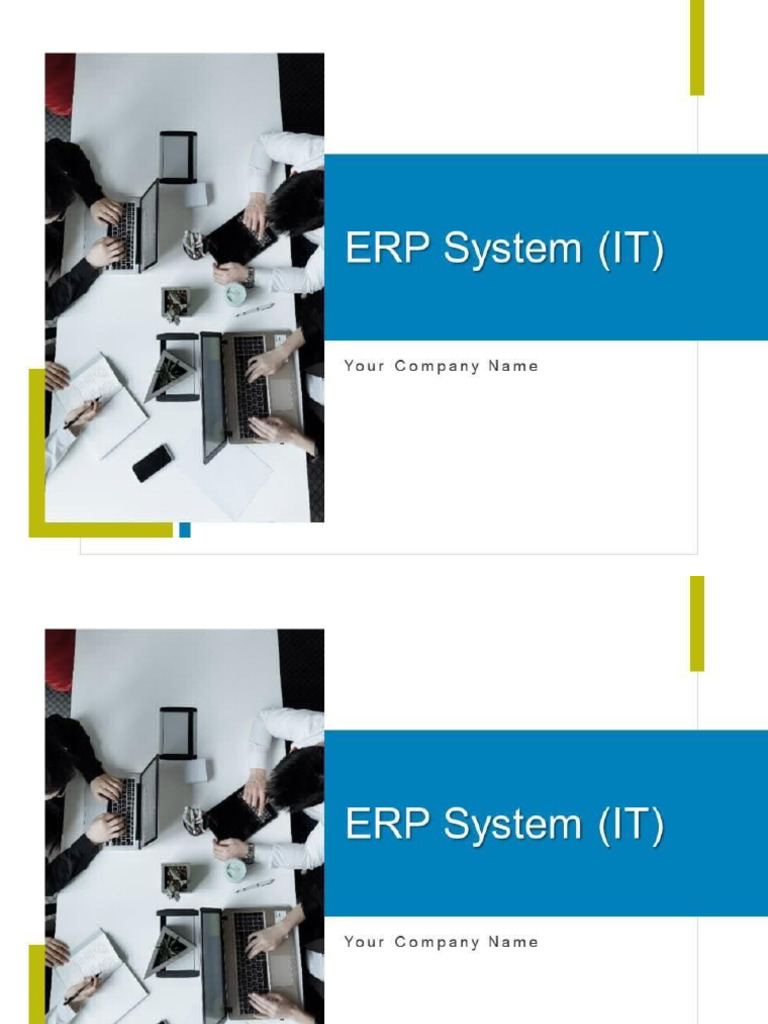 Erp System It Powerpoint Presentation Slides Presentation Graphics ...