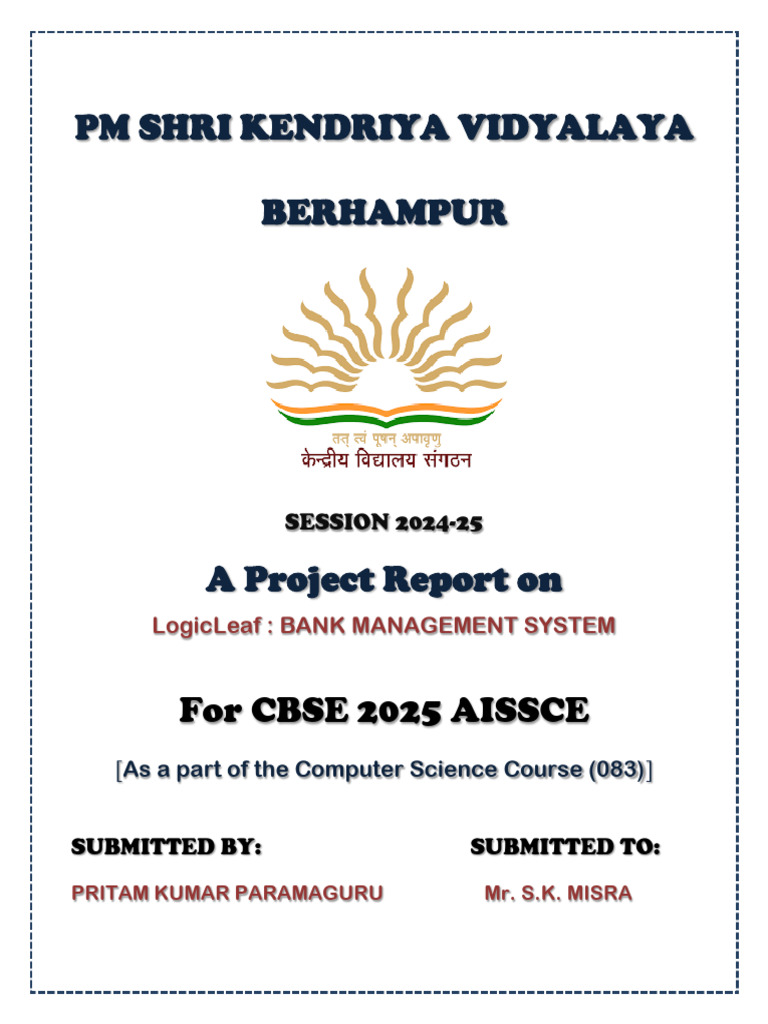 Cs Project Report (1) | PDF | Python (Programming Language) | Computer Programming