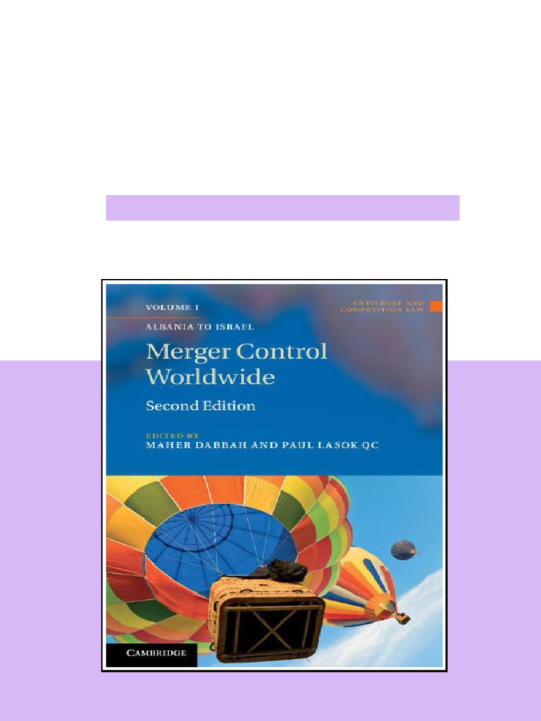Merger Control Worldwide 2 Volume Set 2nd Edition Maher M. Dabbah ...