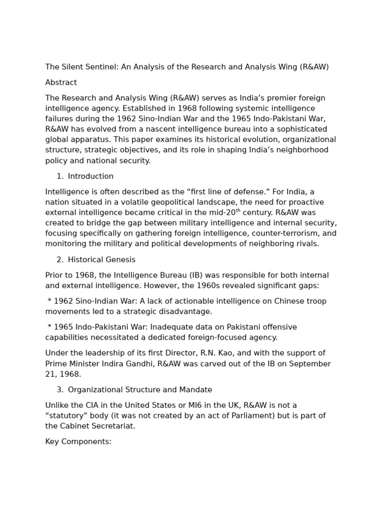 Research Paper 9 | PDF | Military | National Security